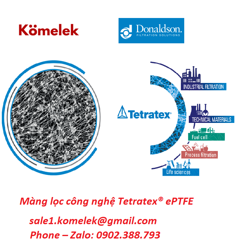 Màng lọc công nghệ Tetratex® ePTFE - Công ty TNHH Komelek Việt Nam