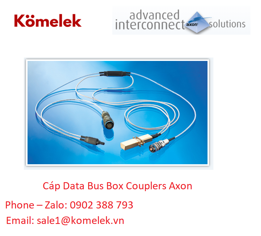 Cáp Data Bus Box Couplers Axon - Công ty TNHH Komelek Việt Nam